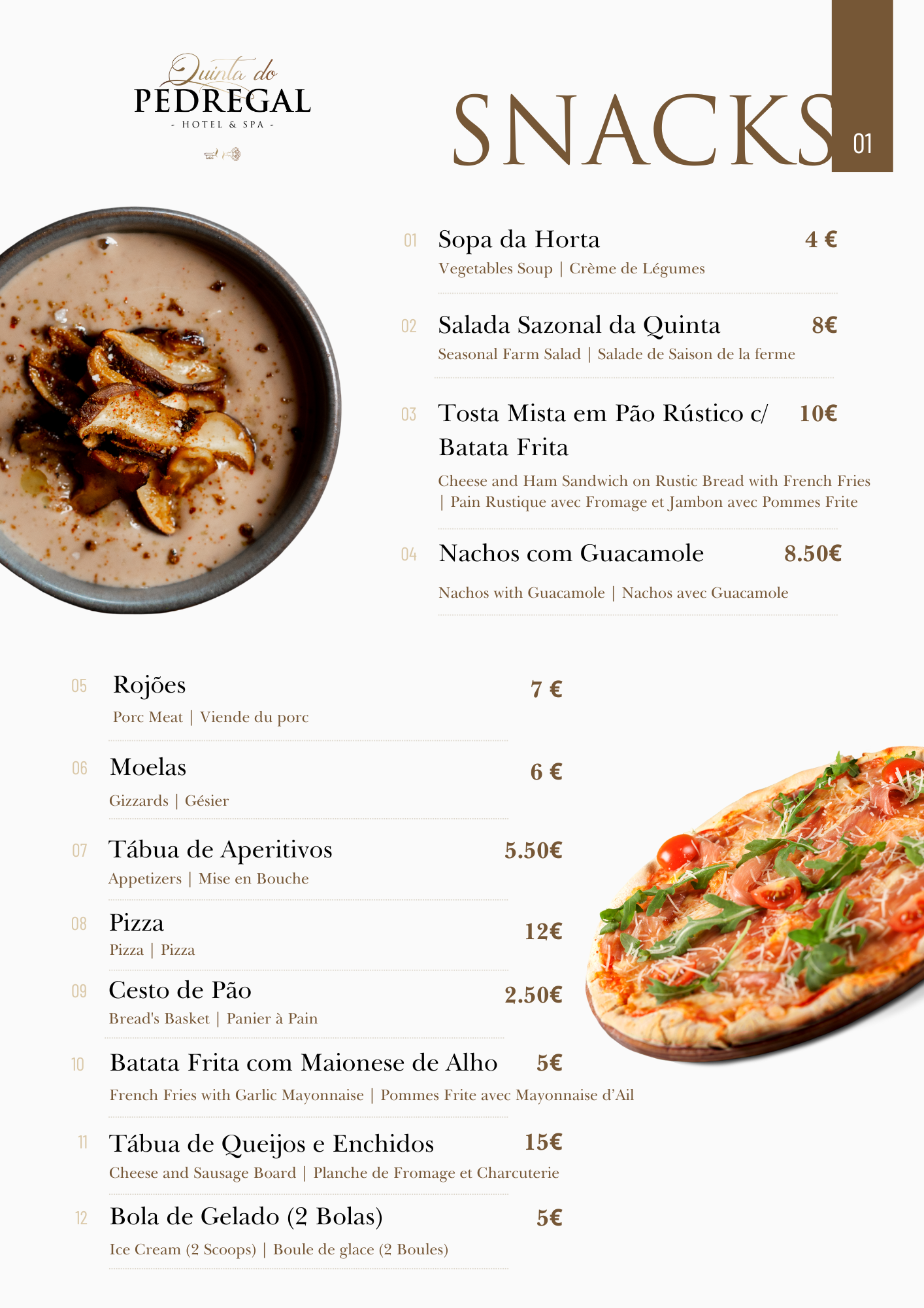 Snacks-food – Quinta do Pedregal